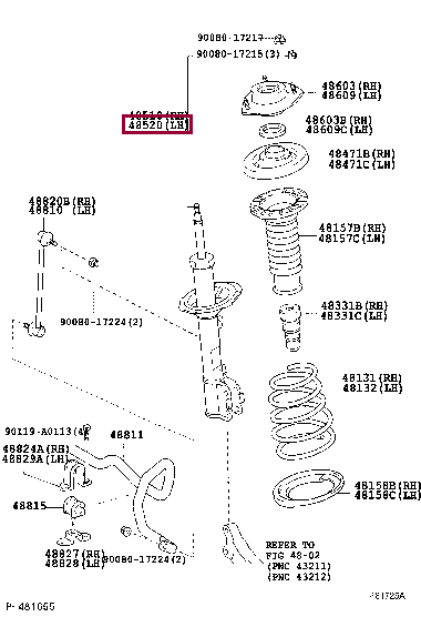 Амортизаторы Lexus RX 200t